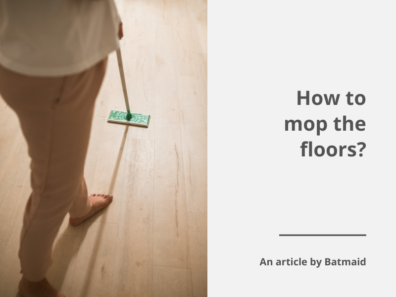 How to mop the floor? | blog